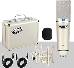 Midex V5 RGB Set USB Condenser Oyuncu ve Yayıncı Mikrofonu Fiyatları ...