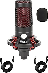 Midex V5 RGB Set USB Condenser Oyuncu ve Yayıncı Mikrofonu Fiyatları ...
