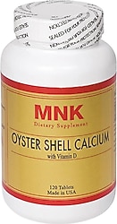 MNK Oyster Shell Calcium Vitamin D 120 Tablet Fiyatları, Özellikleri ve ...