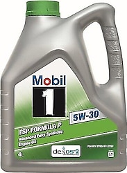 Mobil MOBİL 1 ESP FORMULA P DEXOS2 DPF MOTOR YAĞI 5W-30 4 Litre Üretim ...