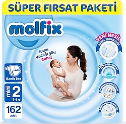 Molfix 2 Numara Mini 54 Adet Bebek Bezi Fiyatları, Özellikleri ve ...