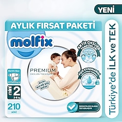 Molfix Premium 2 Numara Mini 70'li Bebek Bezi Fiyatları, Özellikleri ve ...