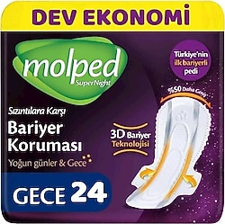 Molped Ultra Gece 6'lı Hijyenik Ped Fiyatları, Özellikleri ve Yorumları ...