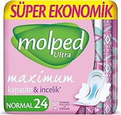 Molped Antibakteriyel Hijyenik Ped Normal 24'lü Fiyatları, Özellikleri ...