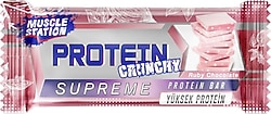 Muscle Station Supreme Crunchy Sütlü Çikolata 40 gr 24'lü Protein Bar ...