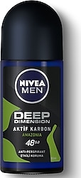 Nivea Men Deep Dimension Amazonia 50 ml 3 Adet Roll-On Fiyatları ...