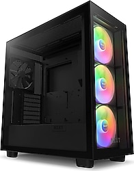NZXT H Series H7 (2023) Flow CM-H71FB-R1 Siyah ATX Oyuncu Kasası ...