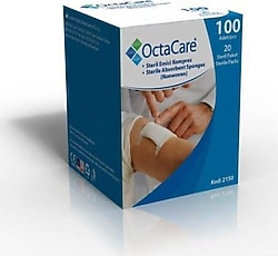OctaCare Steril 4 Katlı Kompres Gazlı Bez 7,5 x 7,5 cm 100'lü Fiyatları ...