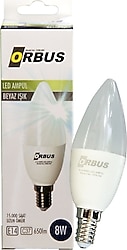 Orbus Orb-5Ws C37 E14 4.8 Watt 425 Lumen Sarı Tasarruflu Ampul ...