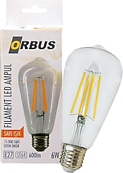 Orbus ORB-F6W 6 W E27 600 Lümen Filament Led Ampul Fiyatları ...