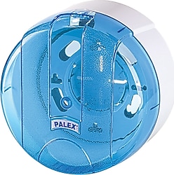 Palex 3448-1 Standart Jumbo Tuvalet Kağıdı Dispenseri Şeffaf Mavi ...