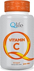 Qlife Multivitamin Mineral 30 Kapsül + Qlife Multivitamin Mineral Ahududu Aromalı 30 Saşe ...