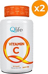 Qlife Multivitamin Mineral 30 Kapsül + Qlife Multivitamin Mineral Ahududu Aromalı 30 Saşe ...