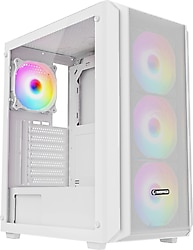 Rampage Beta Mesh ARGB Fanlı Siyah 650 W ATX Oyuncu Kasası Fiyatları ...