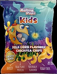 Rolling Pops 56g ROLLİNG POPS KIDS Süt Mısır Çeşnili Nohut ve Kinoa ...