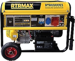Rtrmax RTR9000E Benzinli Marşlı Jeneratör Fiyatları, Özellikleri ve ...