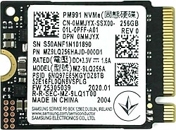 Samsung Pm991 256GB M.2 PCIe Gen3 X4 M.2 2230 SSD - yok Fiyatları ...
