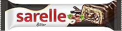 Sarelle Sütlü Çikolata Kaplamalı Fındık Ezme Dolgulu Gofret 20 x 33 G ...
