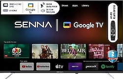 Senna 50SNF9000U 4K Ultra HD 50" 127 Ekran Uydu Alıcılı Google Smart ...