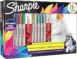 Sharpie Fine Permanent Unicorn Kumbara Hediyeli 16'lı Marker Fiyatları ...
