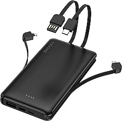Shaza 10.000 mAh Kendinden Kablolu Magsafe Taşınabilir Şarj Cihazı ...