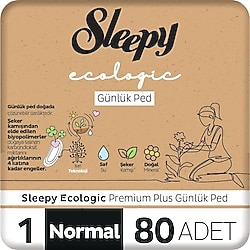Sleepy Ecologic Premium Plus Boy 1 Normal Günlük Ped 40'lı Fiyatları ...