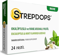 Strep-Dops Pastil & Boğaz Pastili Fiyatları | En Ucuzu Akakçe
