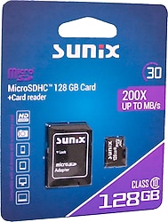 Sunix 200x 128 GB Class 10 Micro SD Kart Fiyatları, Özellikleri ve ...