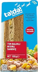 Tada Ton Balıklı Mısırlı Sandviç 160 gr Fiyatları, Özellikleri ve ...