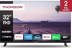 Thomson 32FA2S13 Full HD 32" 82 Ekran Uydu Alıcılı Android Smart LED TV Fiyatları, Özellikleri ...