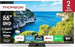 Thomson 55UG4S14 4K Ultra HD 55" 140 Ekran Uydu Alıcılı Google Smart LED TV Fiyatları ...
