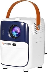 Torima HY300T Lite 120 Lümen HD Wi-Fi Android Taşınabilir Projeksiyon ...