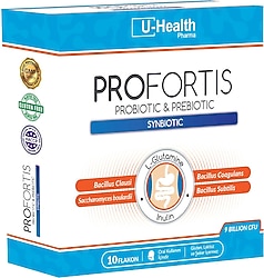 U-Health Pharma Profortis Probiyotik ve Prebiyotik 14 Kapsül Fiyatları ...