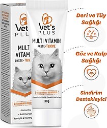 Vet's Plus Taurinli 30 gr Multivitamin Kedi Macunu Fiyatları ...
