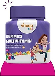 Vitago Kids Multivitamin Multimineral 60 Gummies Fiyatları, Özellikleri ...