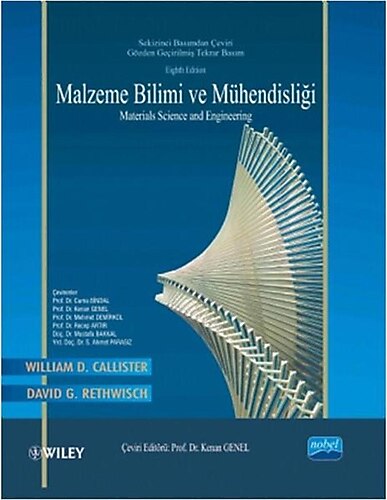 Malzeme Bilimi ve Mühendisliği - David D. Rethwisch Fiyatları ve ...