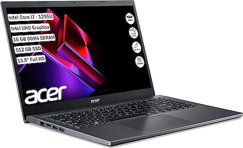 Acer Extensa 15 EX215-55-704F NX.EGYEY.006 i7-1255U 16 GB 512 GB SSD ...