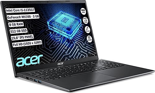 Acer Extensa 15 EX215-54G-55A1 NX.EGHEY.003 i5-1135G7 8 GB 512 GB SSD ...