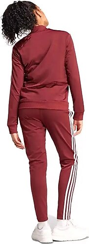 Adidas Essentials 3-Stripes IJ8783 Bordo Kadın Eşofman Takımı Fiyatları ...