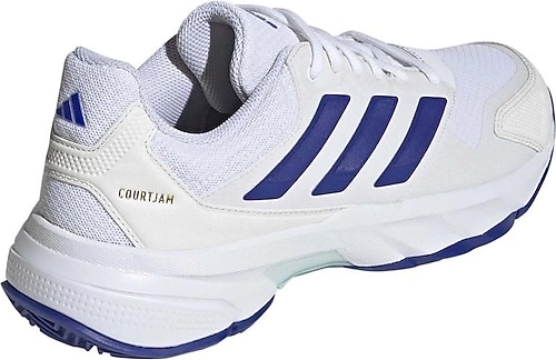 Adidas Courtjam Control 3 IF9136 Beyaz-Mavi Erkek Tenis Ayakkabısı ...