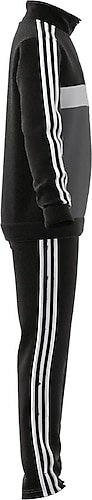 Adidas Essentials Tiberio 3-Stripes HR6406 Siyah Çocuk Eşofman Takımı ...
