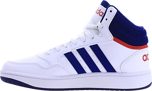 Adidas Hoops Mid 3.0 K GZ9647 Beyaz-Lacivert Çocuk Spor Ayakkabı ...