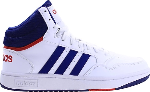 Adidas Hoops Mid 3.0 K GZ9647 Beyaz-Lacivert Çocuk Spor Ayakkabı ...