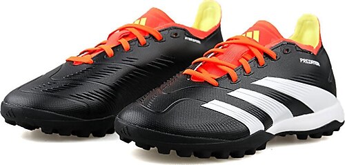 Adidas Predator 24 League TF Low IG7723 Siyah-Turuncu Erkek Halı Saha ...
