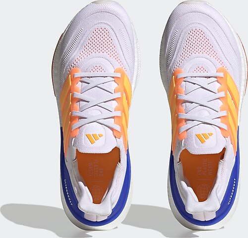 Adidas Ultraboost Light Beyaz-Turuncu Erkek Koşu Ayakkabısı HQ6352 ...