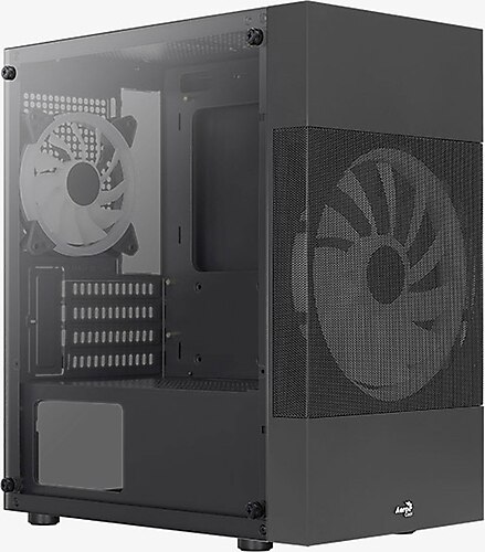 Aerocool Atomic Lite FRGB AE-ATMC-LT Fanlı Micro ATX Bilgisayar Kasası ...