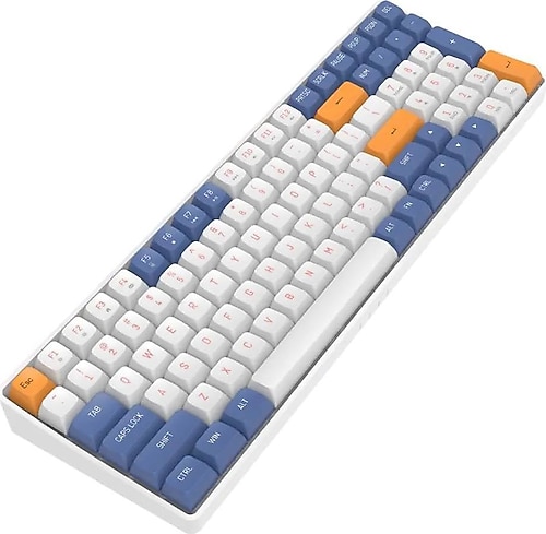 Aigo A100 Mavi Yellow Switch Kablosuz Mekanik Oyuncu Klavyesi Fiyatları ...