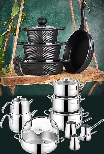 Amboss Kuvars Cool 21 Parça Premium Çeyiz Seti Fiyatları, Özellikleri ...