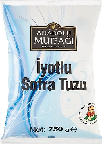 Anadolu Mutfağı İyotlu Tuz 750 gr Fiyatları, Özellikleri ve Yorumları ...
