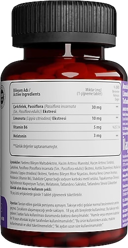 Anocin Melatonin Passion Flower 60 Tablet Fiyatları, Özellikleri ve ...